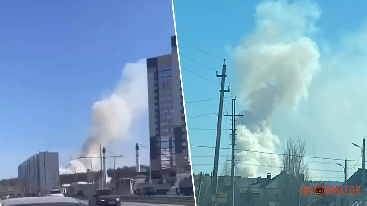 В росії гучна “бавовна” з району танкового полігону в Казані піднявся стовп диму Читайте на