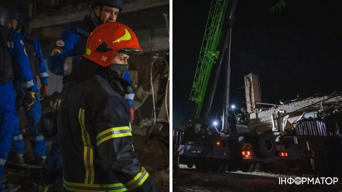 Ракетний удар по центру Краматорська кількість загиблих та поранених різко зросла під завалами